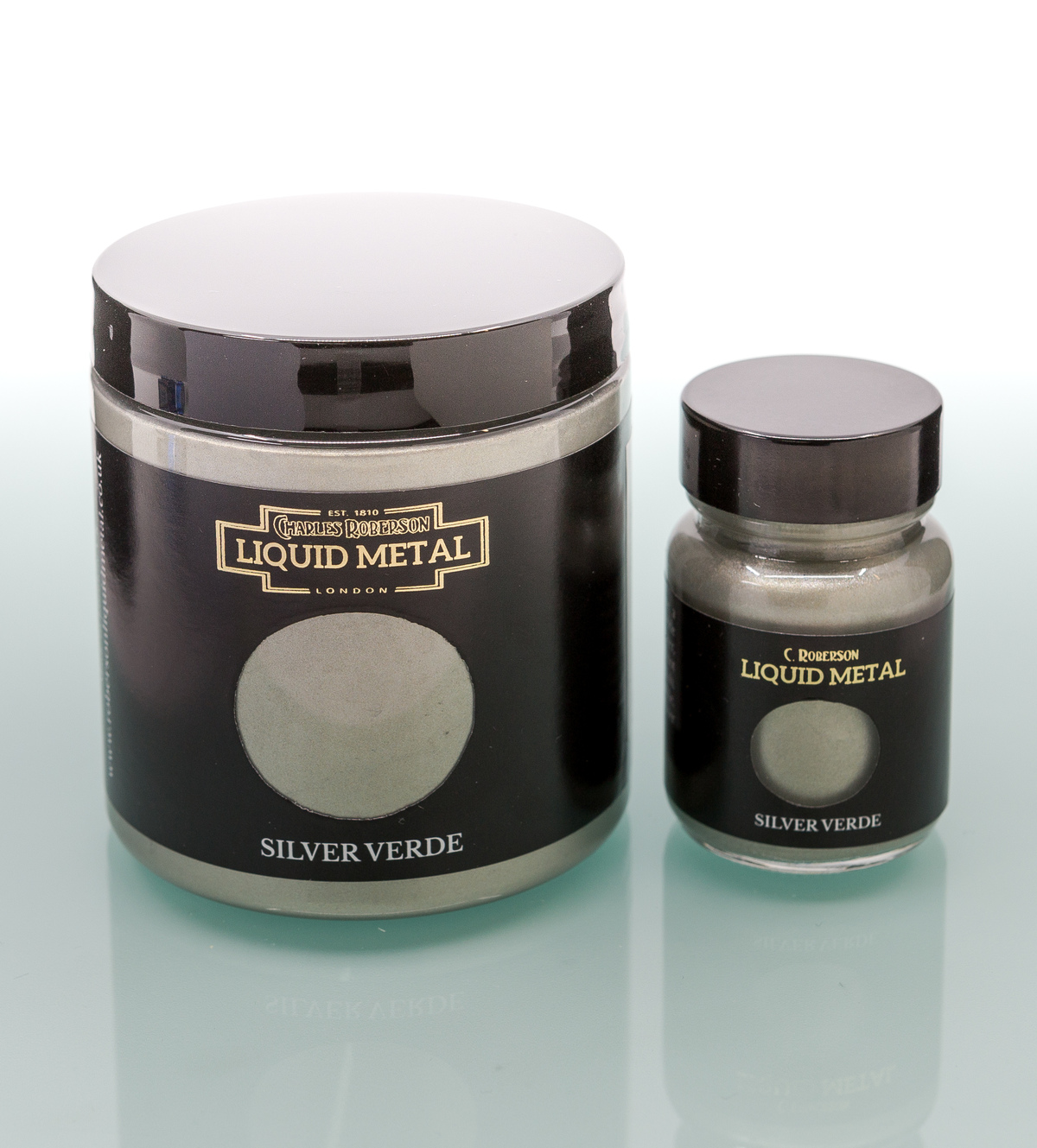 Roberson Liquid Metal Silver Verde - robersonliquidmetal.co.uk